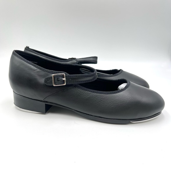 Capezio | Shoes | 95w 95 W Wide Capezio Womens 380 Black Leather Mary ...
